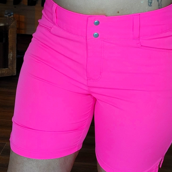 adidas | Shorts | Adidas Hot Neon Pink Shorts | Poshmark